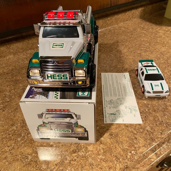 Hess | Toys | Hess 21 Truck And Race Car | Poshmark